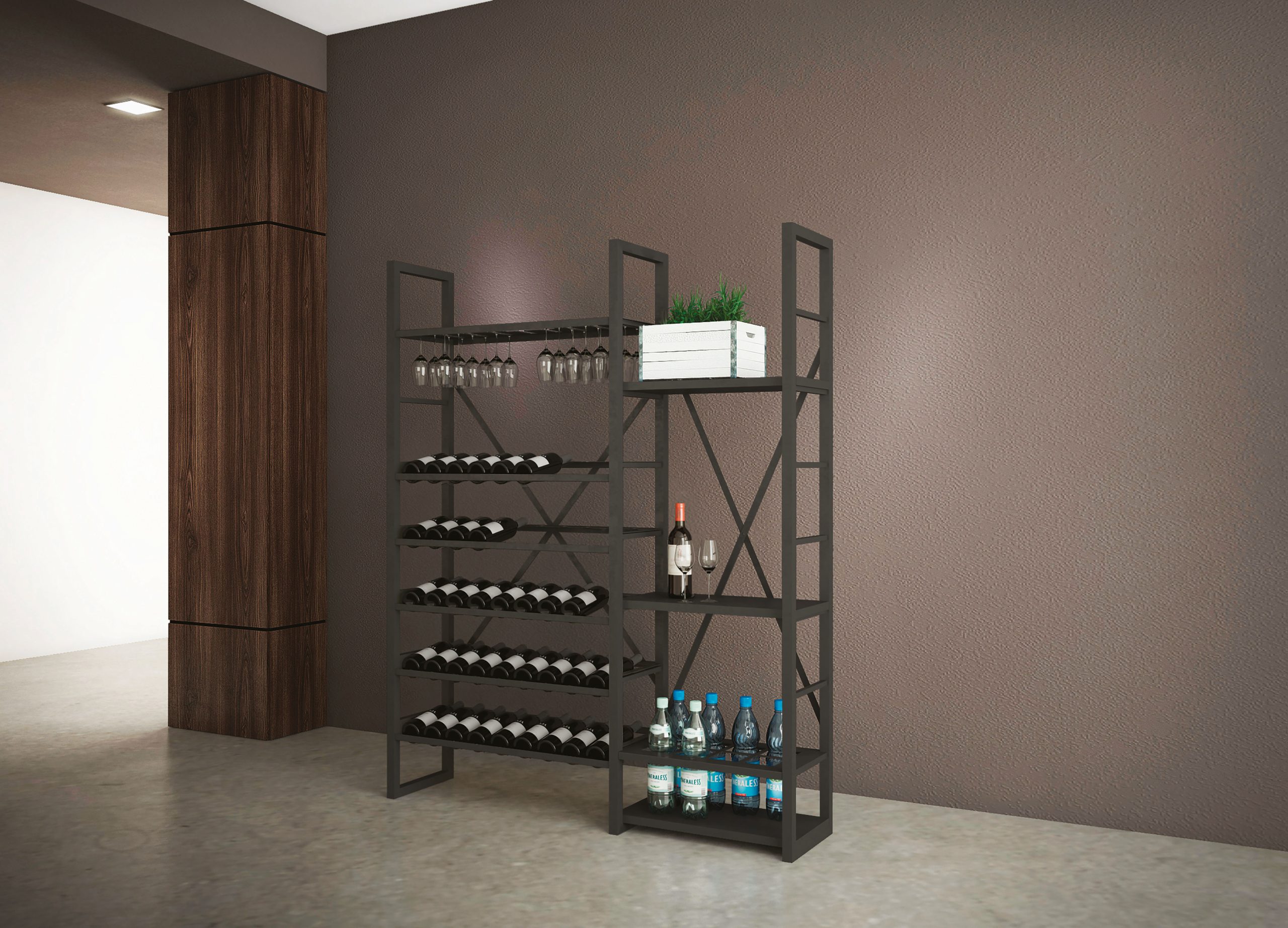 RIPIANO IN FERRO MODULO 600 – Industrial Ferro Design